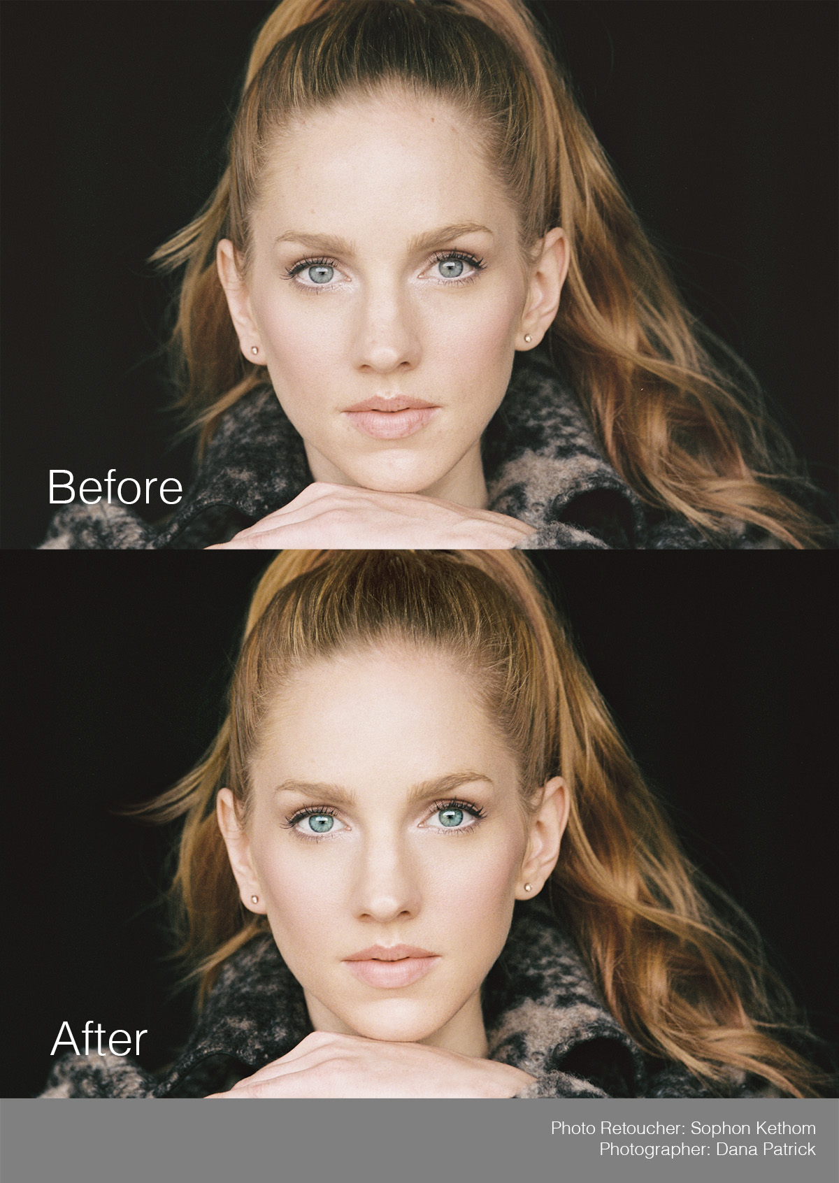 Women’s Headshot Before and After – SOPHON KETHOM