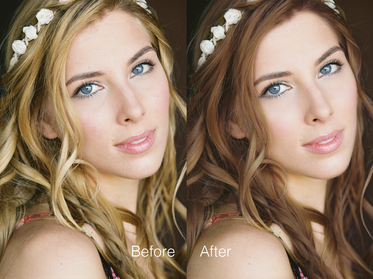 Women’s Headshot Before and After – SOPHON KETHOM