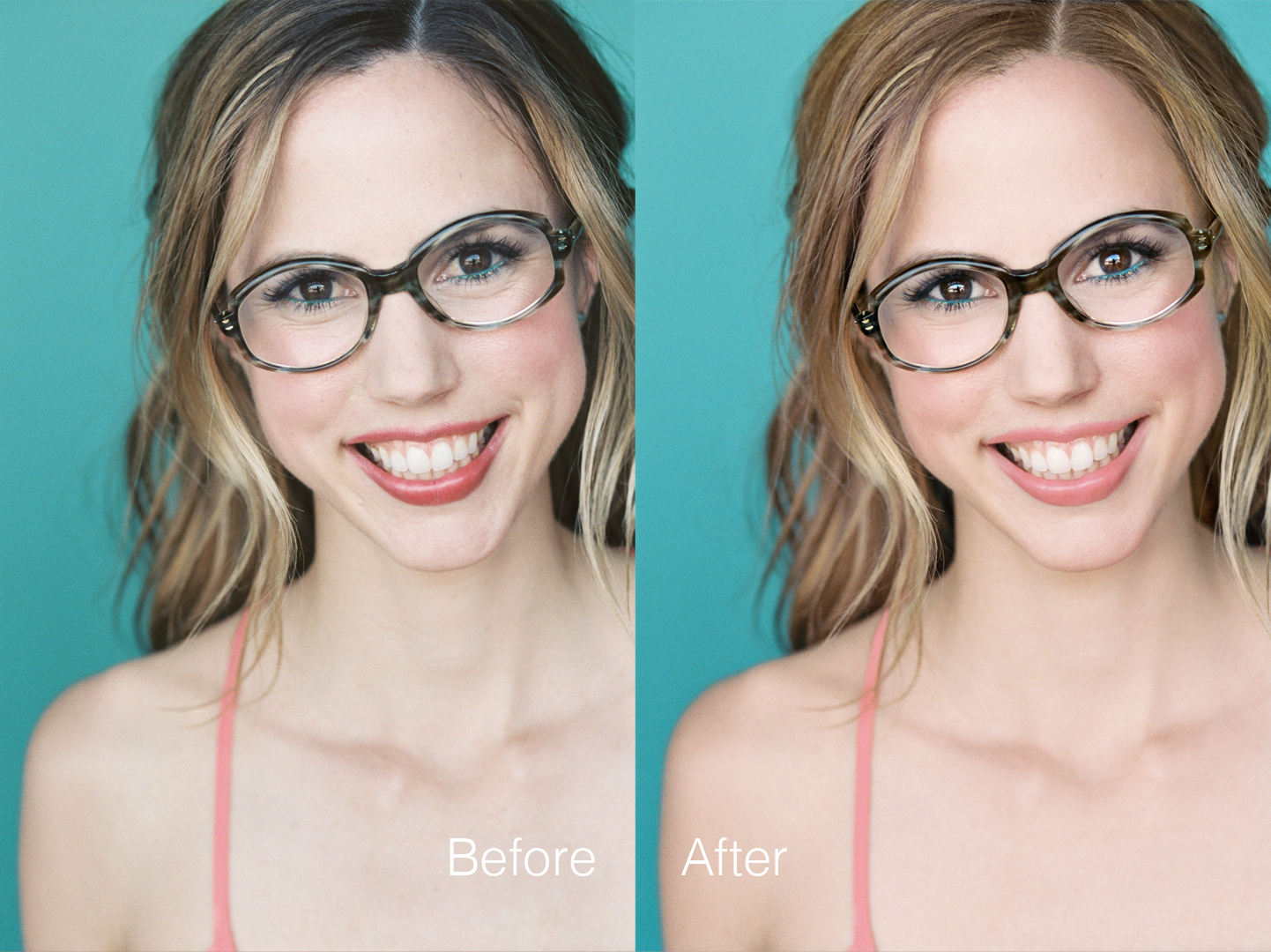 Women’s Headshot Before and After – SOPHON KETHOM